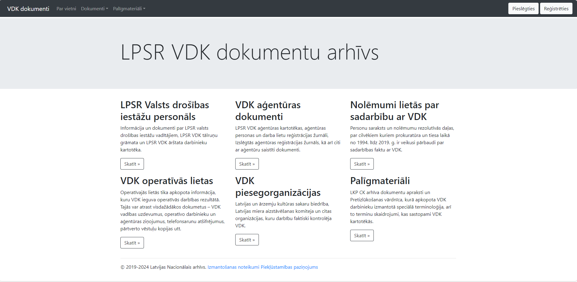 Latvijas Nacionālais arhīvs